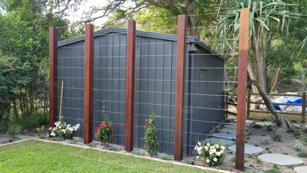 Stainless Wire Trellises - Jasbem Projects