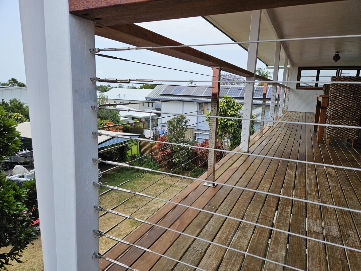 Stainless Wire Balustrades - Jasbem Projects